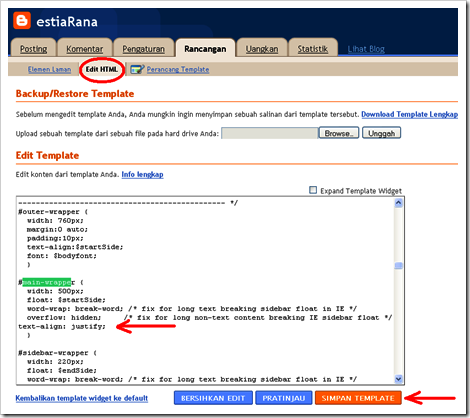 Membuat Tulisan Menjadi Rata Kanan dan Kiri Secara Otomatis
